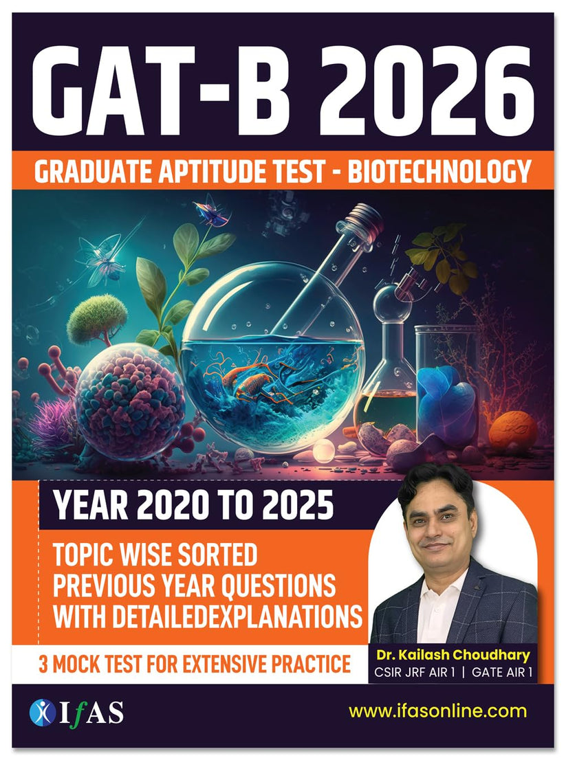 GAT B Biotechnology Book 2026 – MSc Biotechnology